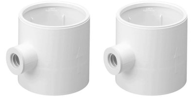 2 x Condensation Traps 100-110mm with Overflow Connection | eBay