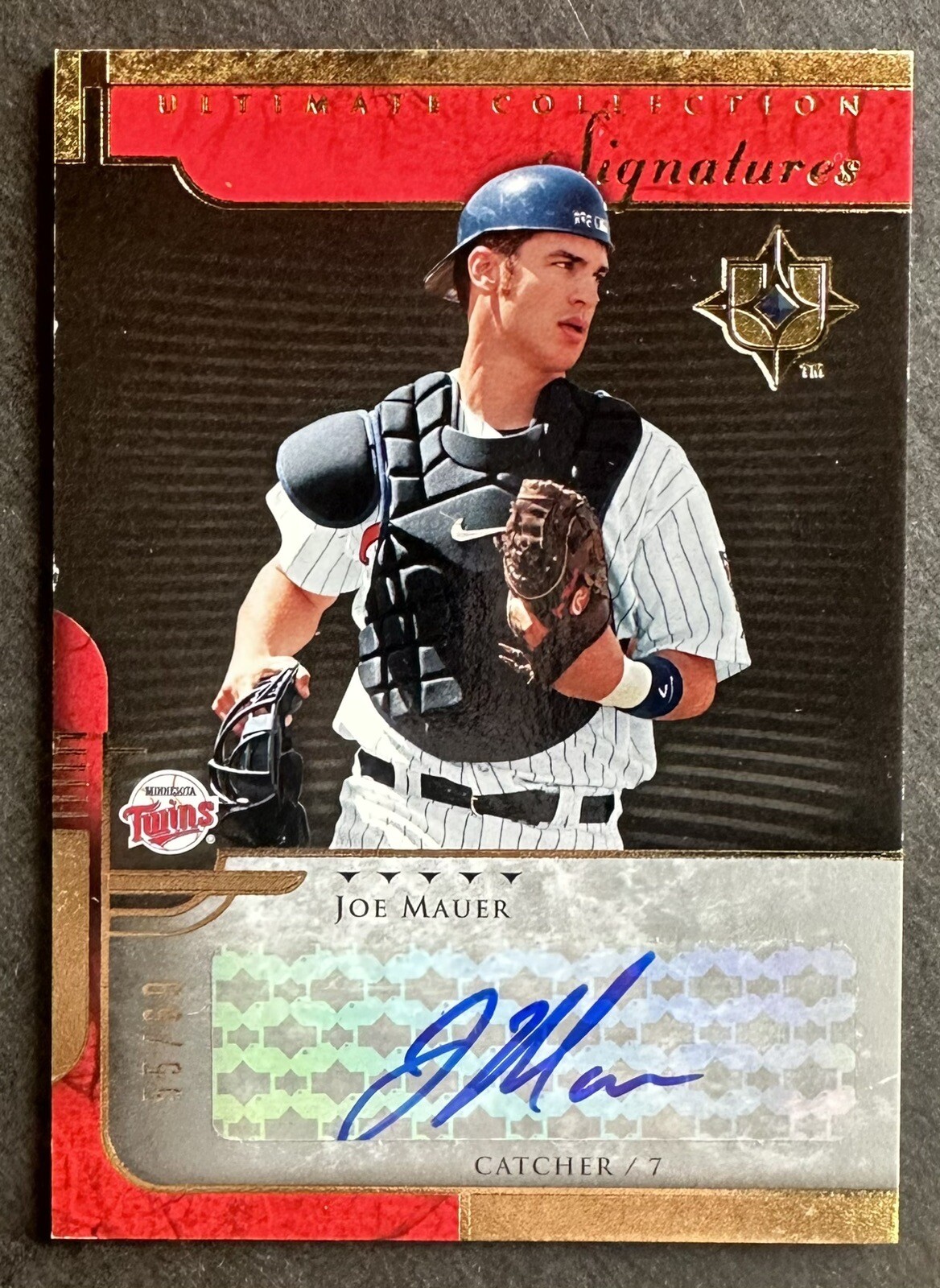 Joe Mauer Autographed Memorabilia | Signed Photo, Jersey, Collectibles ...