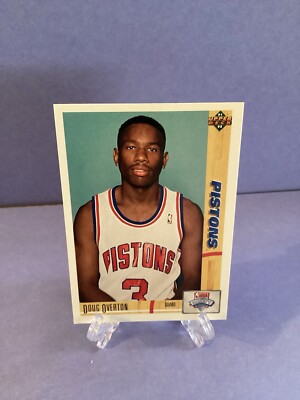 1991-92 Upper Deck #20 Doug Overton RC La Salle Pistons 76ers Rookie | eBay