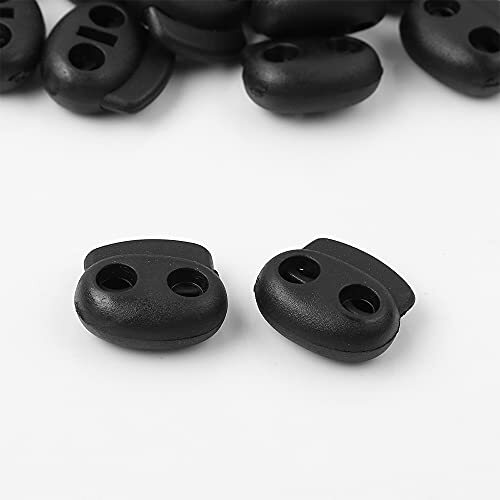 vingol 10 PCS Plastic Cord Locks End Spring Stop Toggle Stoppers for ...