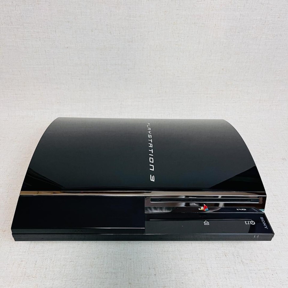 Sony PlayStation 3 PS3 CECHA00 60GB First Black Model Console GAME ...