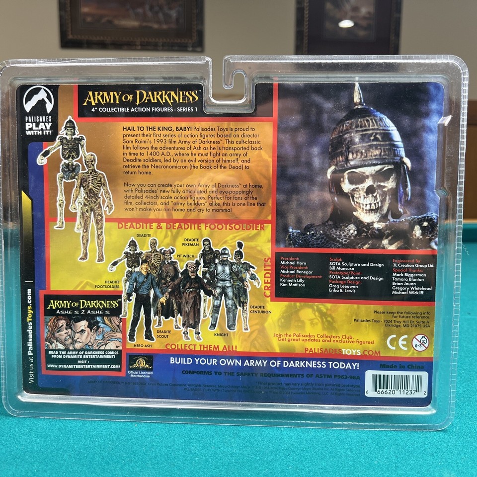 Palisades Toys Army of Darkness Deadite & Deadite Footsoldier 4" Action ...