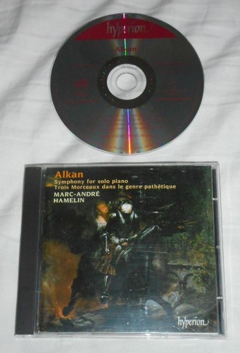 ALKAN: Symphony for Solo Piano - Etc. UK CD 2001 Hyperion MARC-ANDRE ...