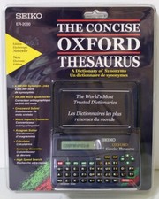 Seiko ER6700 Concise Electronic Oxford Dictionary Thesaurus ...