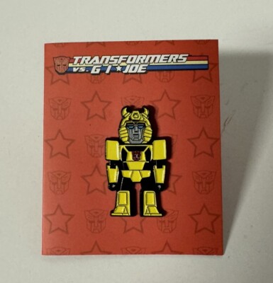 *NEW* Transformers vs G.I.Joe Bumblebee Enamel Pins Series | eBay