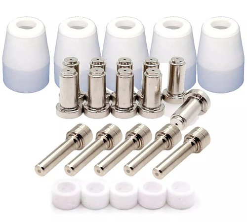 25pcs Plasma Electrode XT Tip Shield Cap Swirl Ring for PT-31XL Cutter ...
