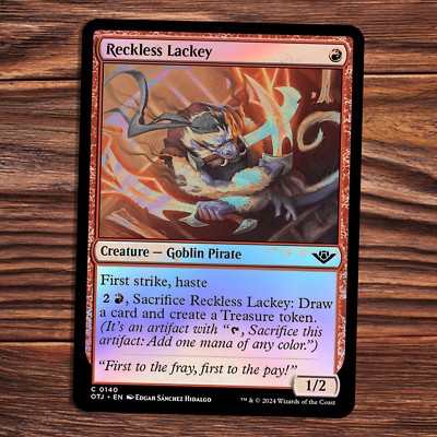 Reckless Lackey - Foil - Outlaws of Thunder Junction - Magic the ...