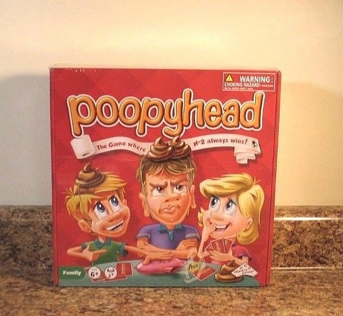 Poopyhead Card Game The Game Where Number 2 Always Wins NEW ...