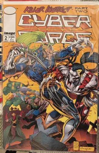 Killer Instinct Cyber Force Part 2- Comic Vintage | eBay