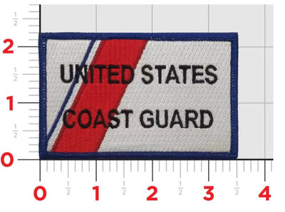 USCG EMBROIDERED PATCH | eBay