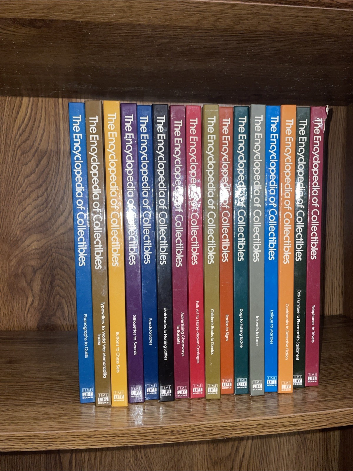 Time Life 1980s The Encyclopedia of Collectibles Books HC Set of 16 ...