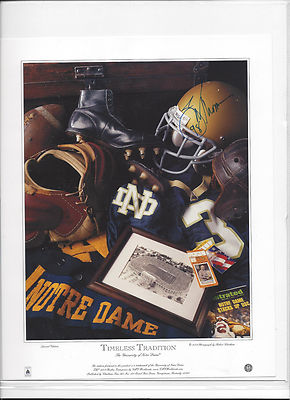 Bob Thomas Chicago Bears Detroit Lions Chargers Notre Dame 8x10 Photo ...