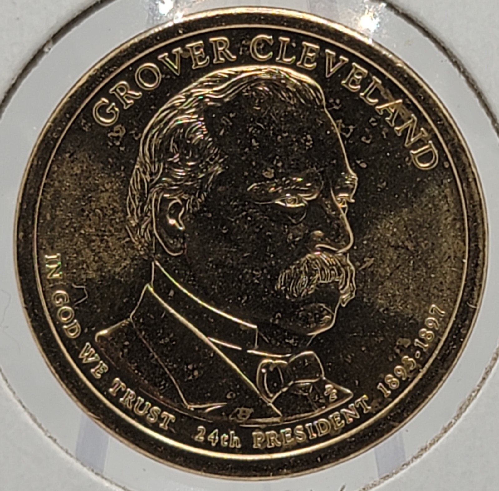 2012-P Grover Cleveland 2nd Term Presidential Dollar From Uncirculated ...