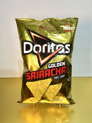 〽️ New Limited Edition Doritos GOLDEN SRIRACHA Tangy Sweet Potato Chips ...
