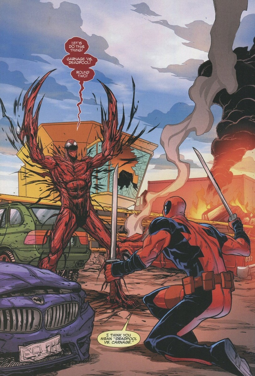 Dessins De Carnage Vs Deadpool