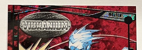 2015 Marvel Vibranium Molten #48 ICEMAN Variant 65/299 Sparkle Raw ...