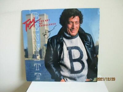 TONY BENNETT: THE ART OF EXCELLENCE Autograph Auto Signed | eBay