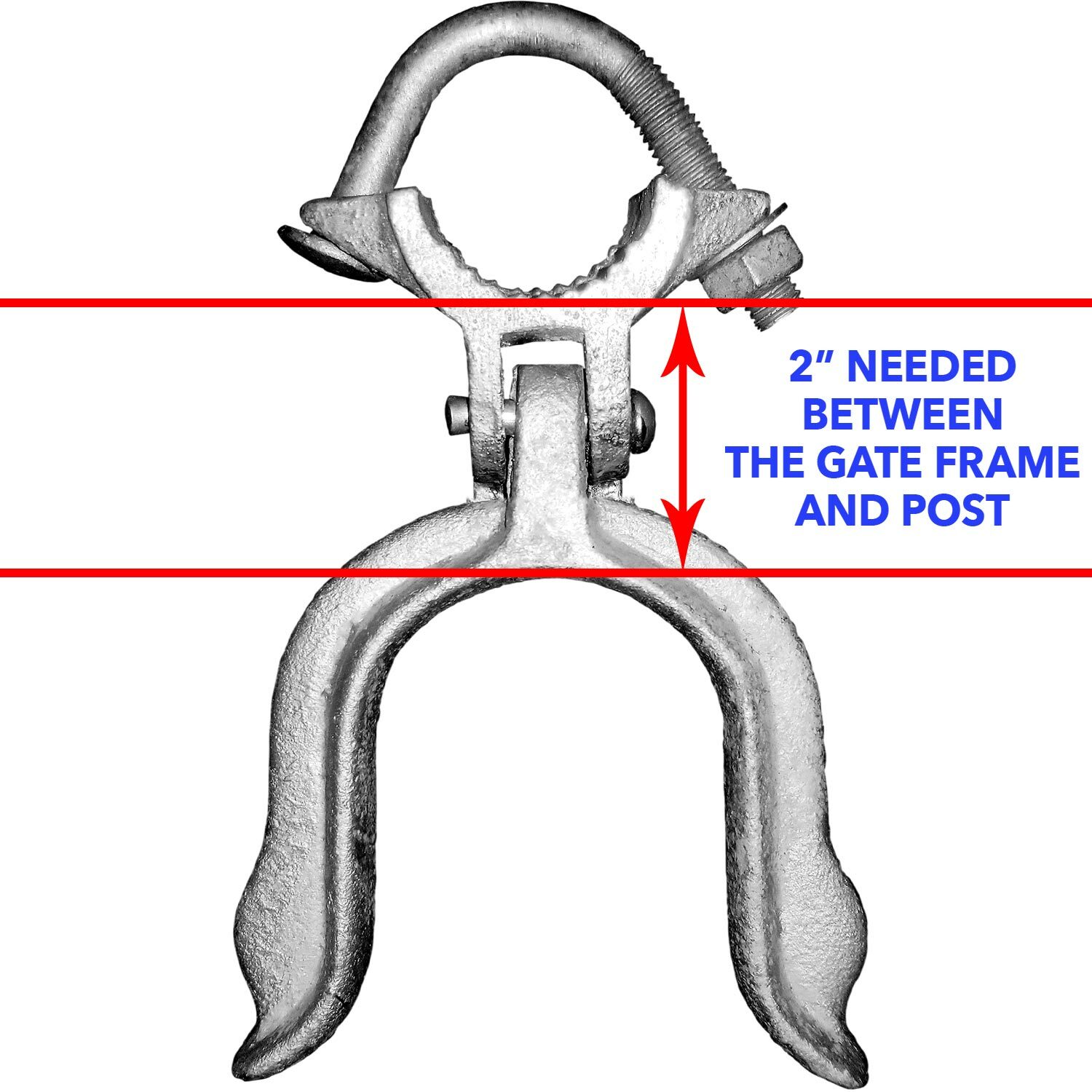 Chain Link Fence Heavy Duty Gate Latches - Malleable Chain Link Gate ...