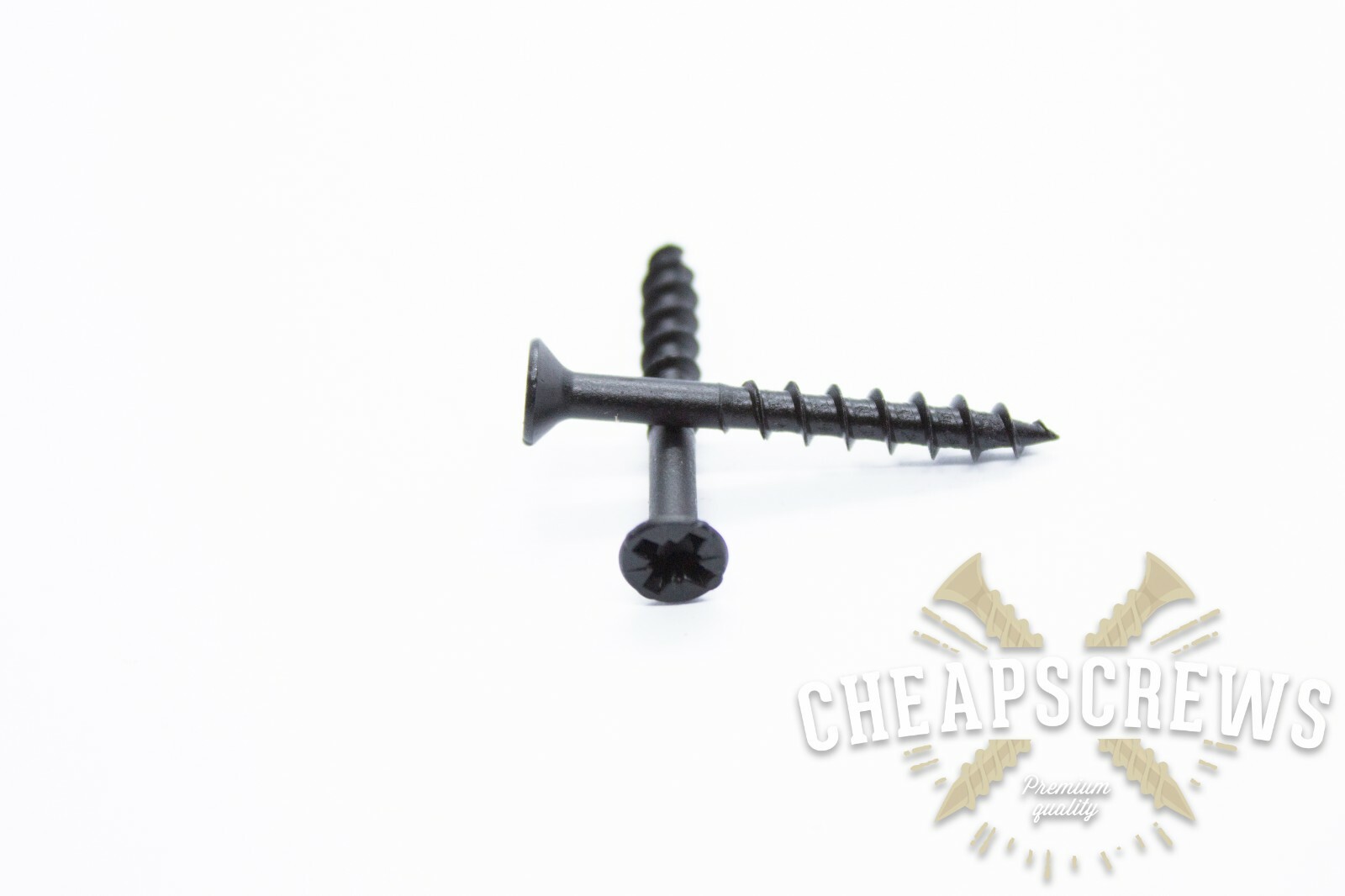 BLACK CARCASS COUNTERSUNK CHIPBOARD WOOD SCREWS POZI COARSE THREAD ...