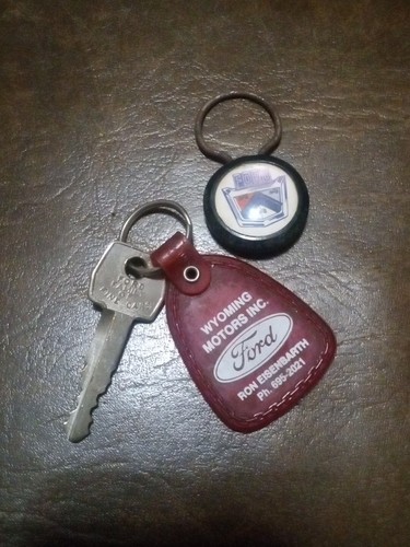Vintage Ford Key And Keychains Lot Of 3 USA Decent Condition Very Rare ...
