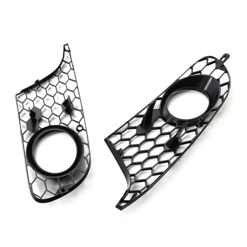 Honeycomb Front Lower Bumper Mesh Fog Light Grille For VW Golf 6 Mk6 ...