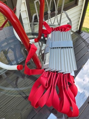 Kidde 2-Story Fire Escape Ladder, 13ft, Anti-Slip Rungs, Emergency ...