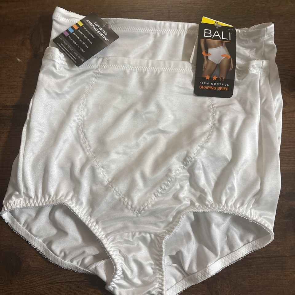 2pk Bali Women's Firm Shapewear Pack, Shaping Brief with Tummy Control ...