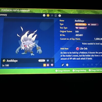Pokemon Scarlet And Violet Shiny Annihilape And Primeape Both 6IV Fast ...