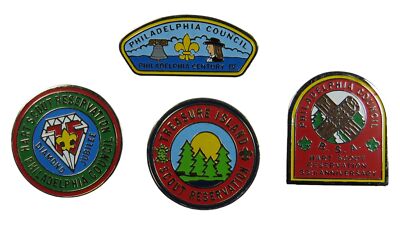 Philadelphia Council PA Lot of 4 CSP Hat Pin (PIN3525) | eBay