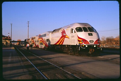 Original Rail Slide - NMRX New Mexico Railrunner 102+ Albuquerque 2006 Fujichrom | eBay