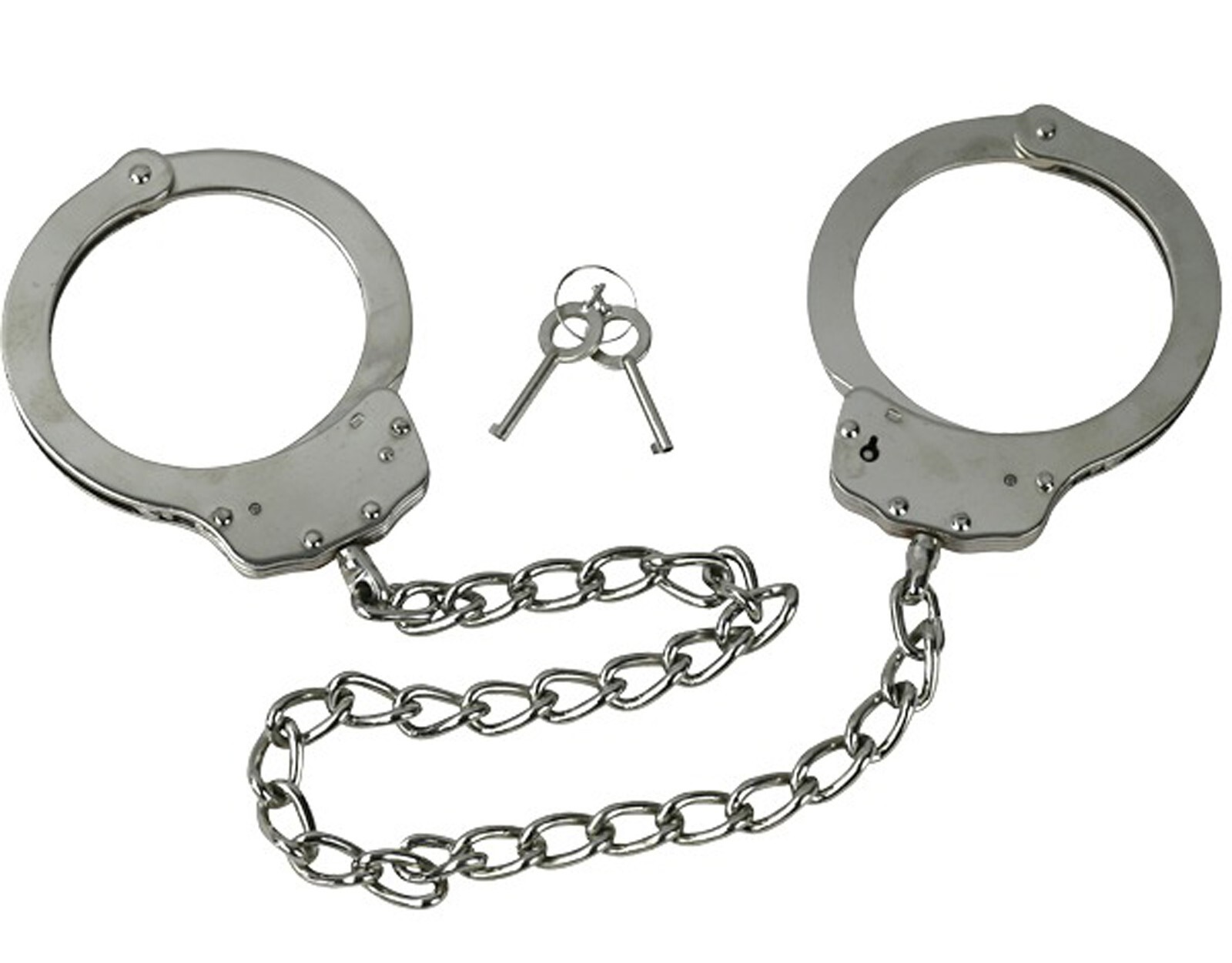 Heavy Duty Silver LegCuffs Leg Restraints Prisoner Shackles LegIrons ...