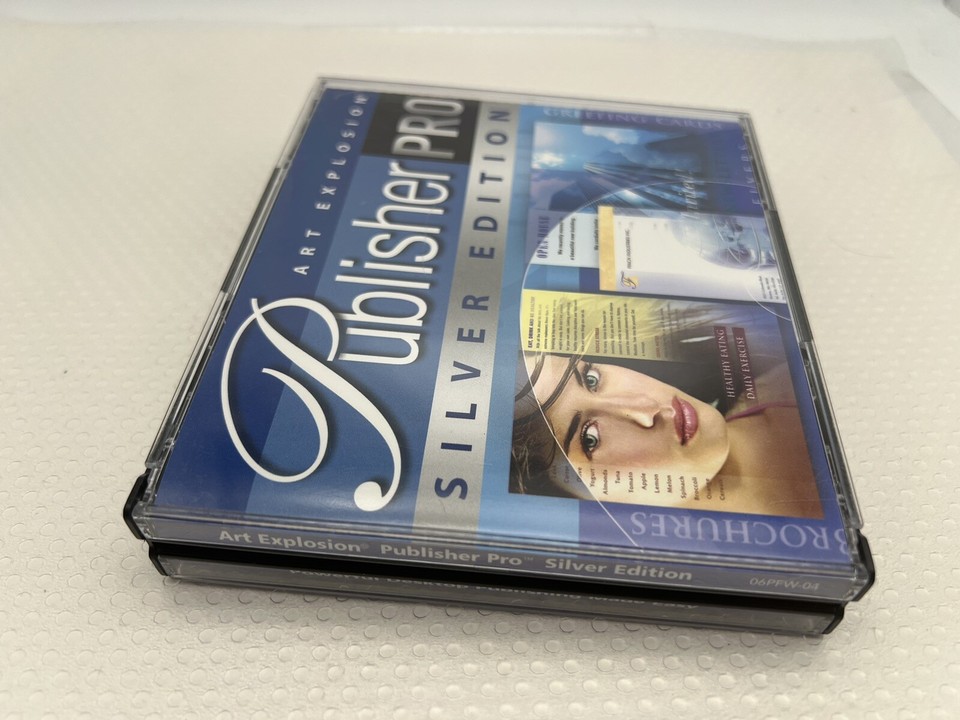 Art Explosion Publisher Pro Silver Edition PC Software | eBay