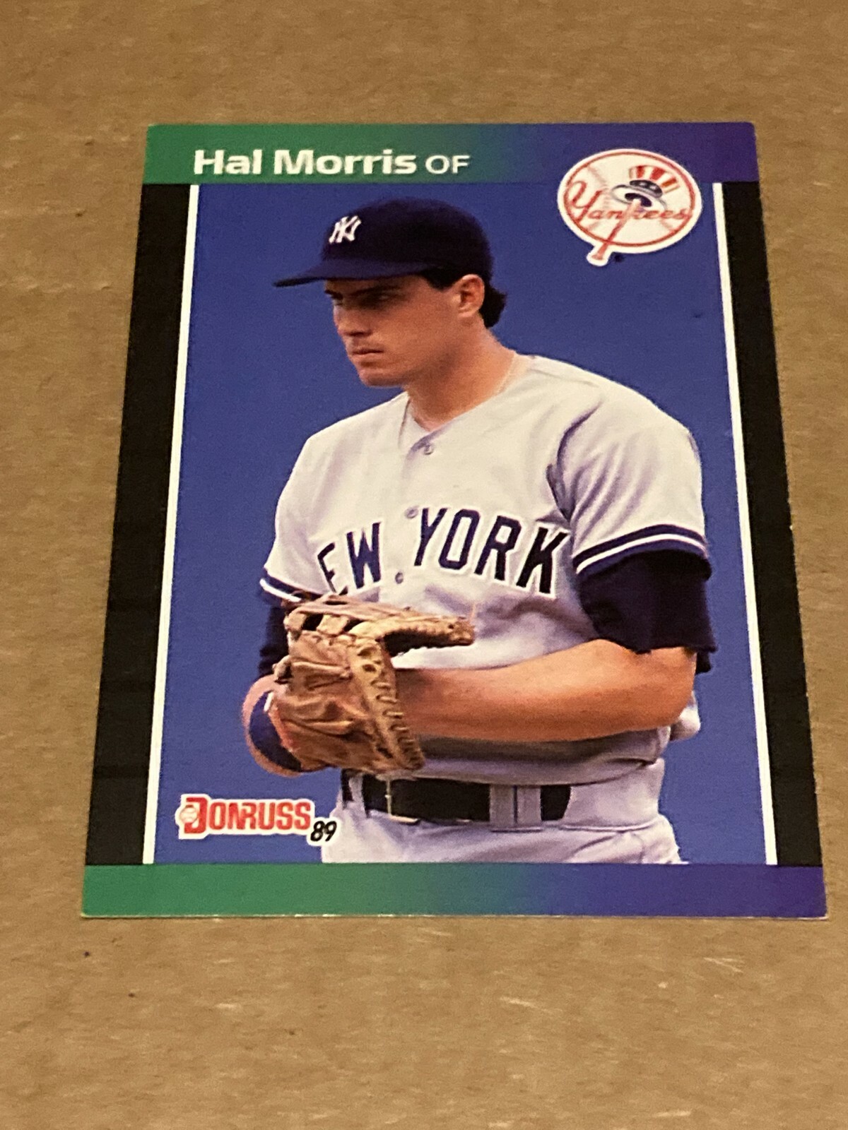 (LOT OF 6) 1989 DONRUSS HAL MORRIS ERROR (NO DOT AFTER INC) ROOKIE ...