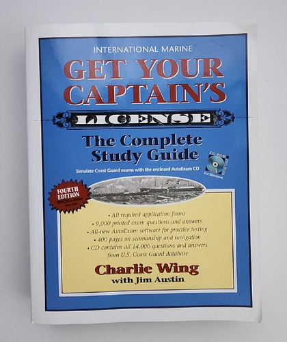 GET YOUR CAPTAIN'S LICENSE, FOURTH EDITION By Charlie Wing/ NEW CD ...
