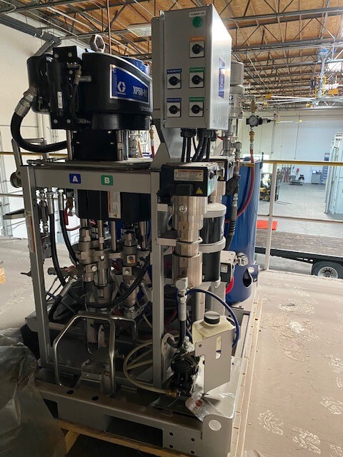 New Graco XP50S Pro Mix Plural paint system air assisted | eBay