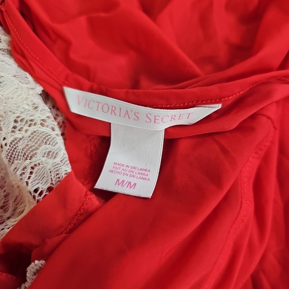 Victoria Secret Mesh Lace Lingerie Slip Dress Size M Smal Sheer & Lace ...