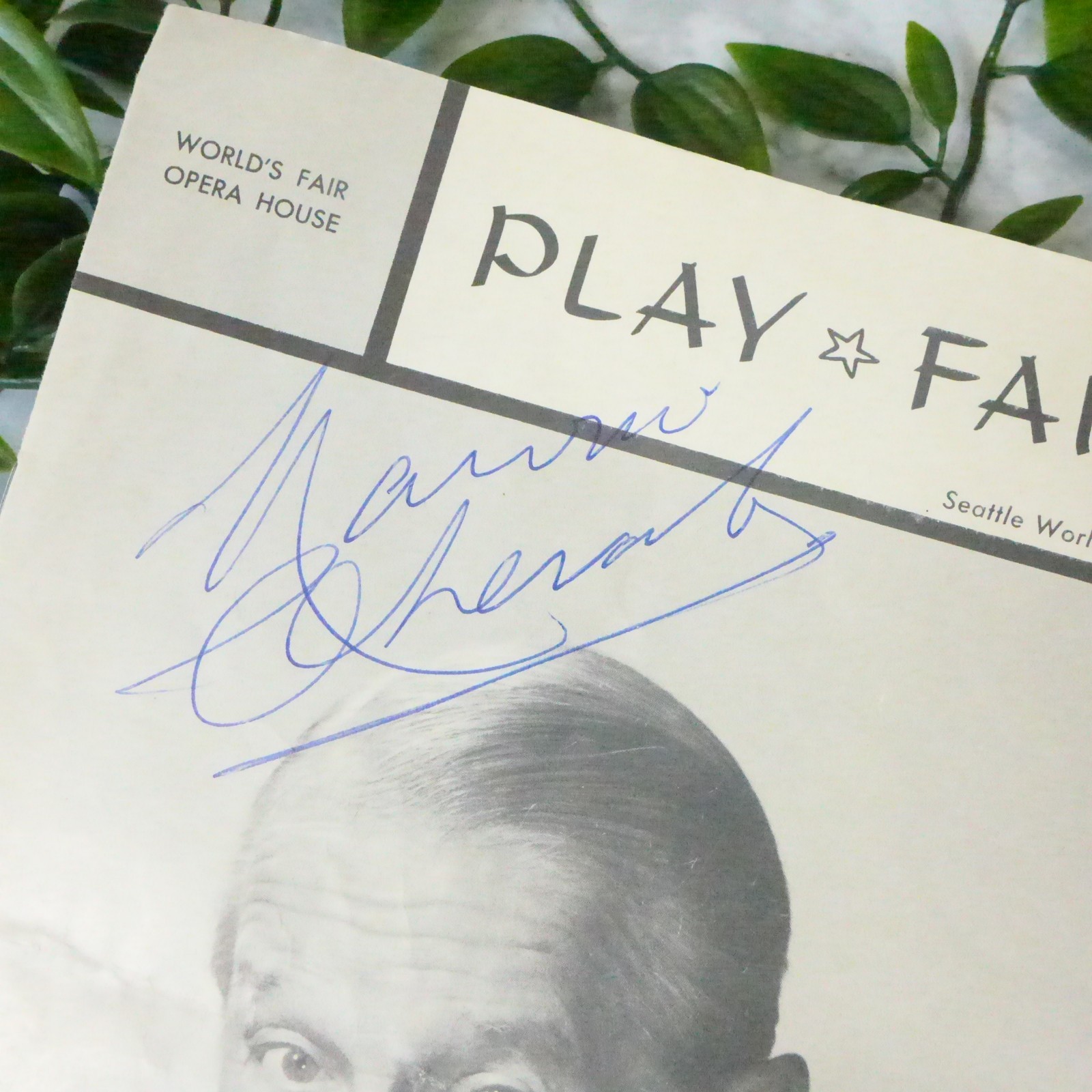 Vintage 1962 Play Fair Seattle's World Fair Opera House Maurice ...
