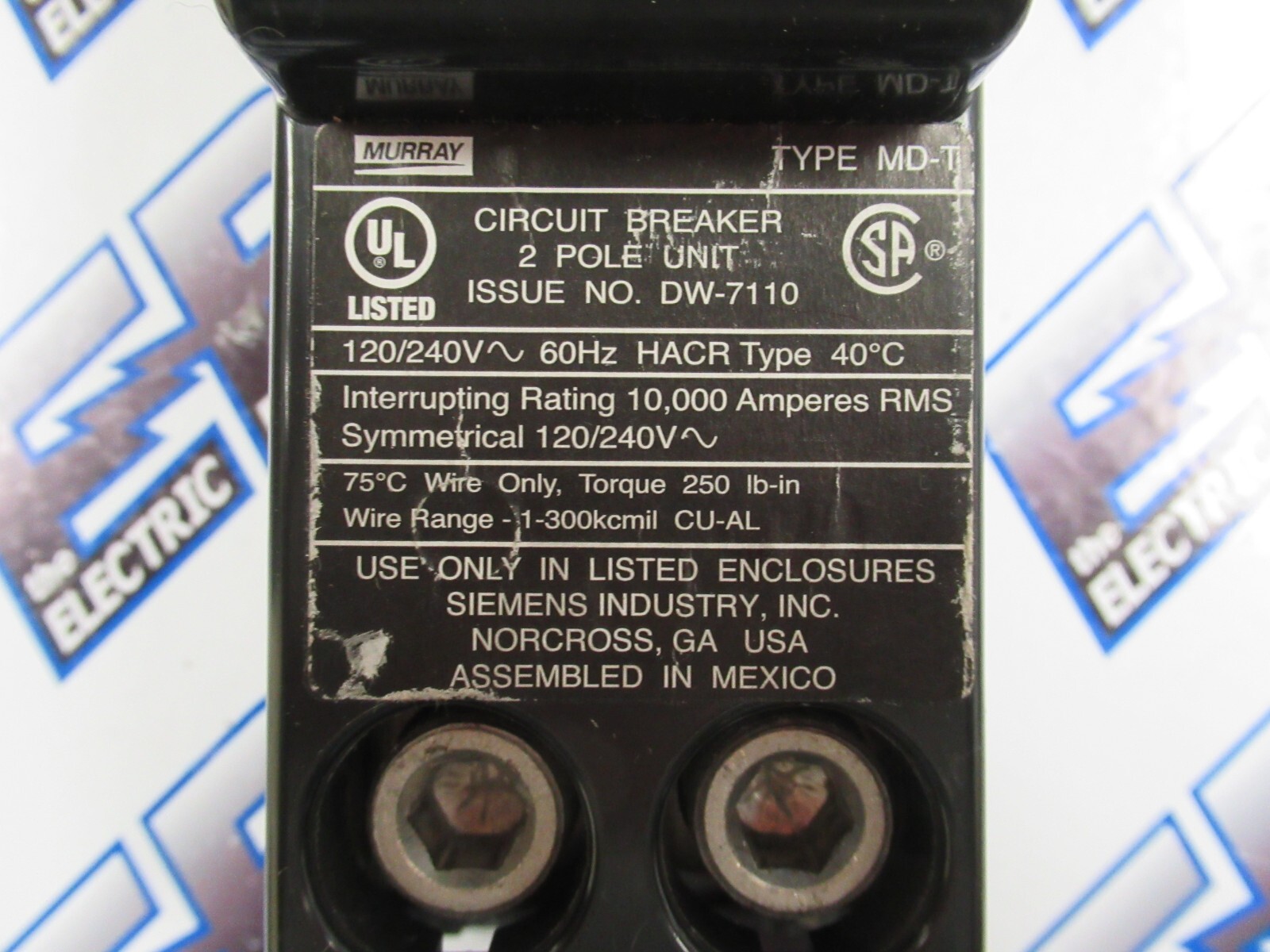 Murray MPD2200 2 Pole Circuit Breaker for sale online | eBay