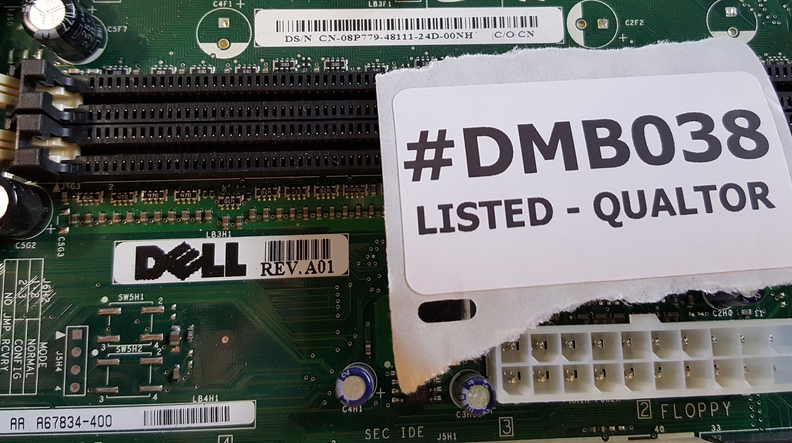 DMB038 - Dell Dimension 4400 Socket 478 Desktop Motherboard 08P779 ...