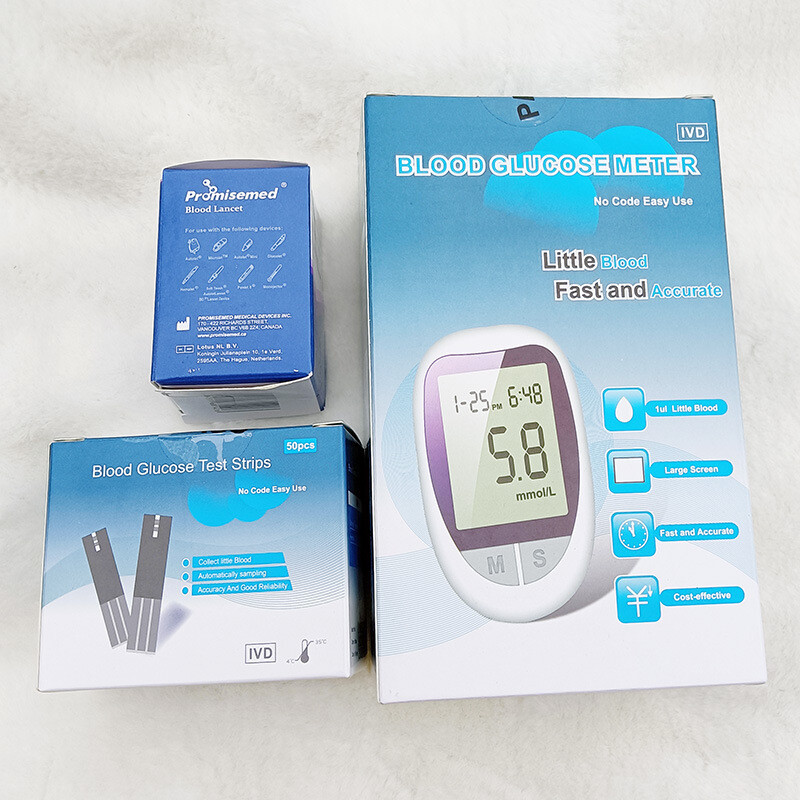 Blood Glucose Tester Kit, Blood Glucose Test Strips, Home Blood Glucose ...