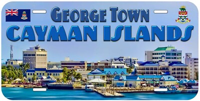 Cayman Islands George Town Novelty Car Tag License Plate | eBay