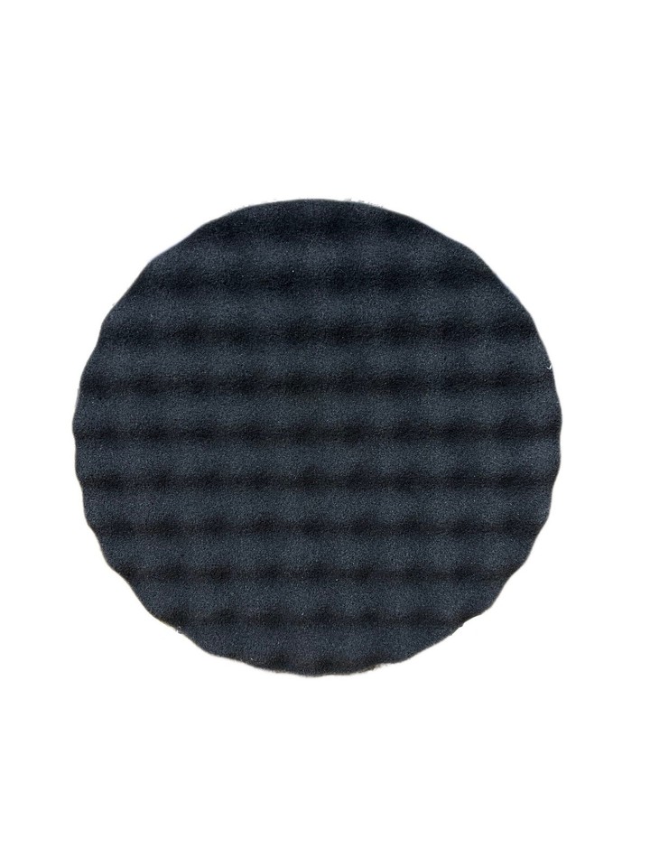 8" Waffle Foam White Compounding & Black Finishing Buffing Pad Combo ...