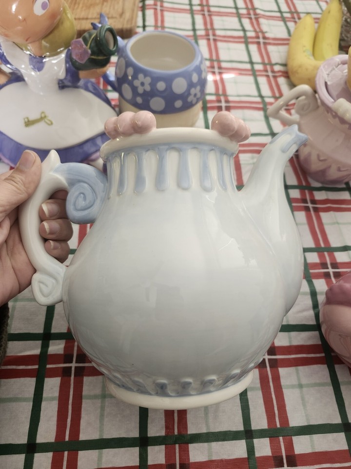 RARE 2005 4 Jar Disney Alice in Wonderland Canister/Cookie Jar Set w ...