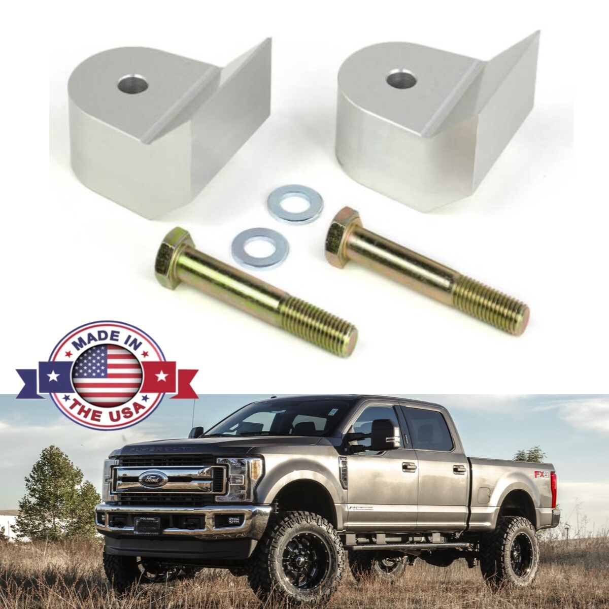 ReadyLIFT 66-2111 1.5" Leveling Kit Front for 05-25 Ford F250 F350 F450 ...