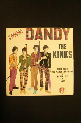 DANDY - The Kinks - Disque vinyle 45 tours - Pye | eBay