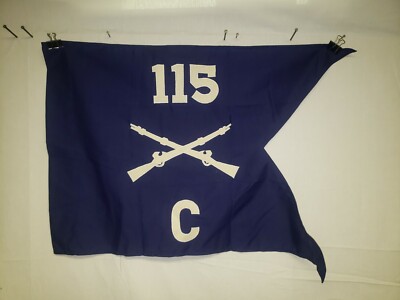 flag1467 WW 2 US Army Guide on 115 Infantry Regiment c Company IR43A | eBay