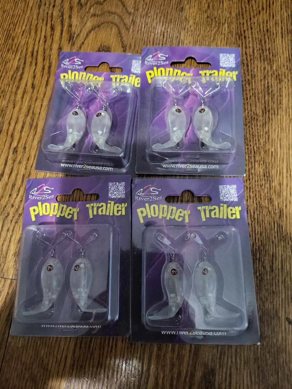 River2Sea Plopper Trailer Lure Accessory Bass Fishing Hollow Body Frogs ...