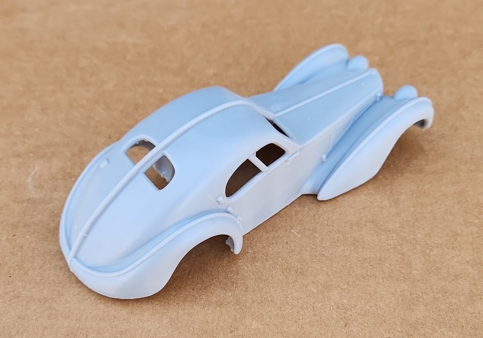 ABS-LIKE RESIN 3D PRINTED 1/24 1936 BUGATTI TYPE 57 ATLANTIC BODY | eBay