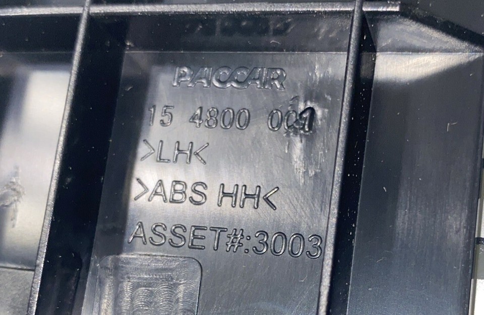 Peterbilt 154800011 LH Heated Flat Mirror Glass | Paccar | Front ...