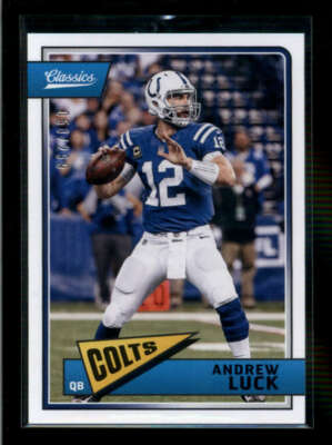 ANDREW LUCK 2018 PANINI CLASSICS #43 RED BACK #050/299 AJ2873 | eBay